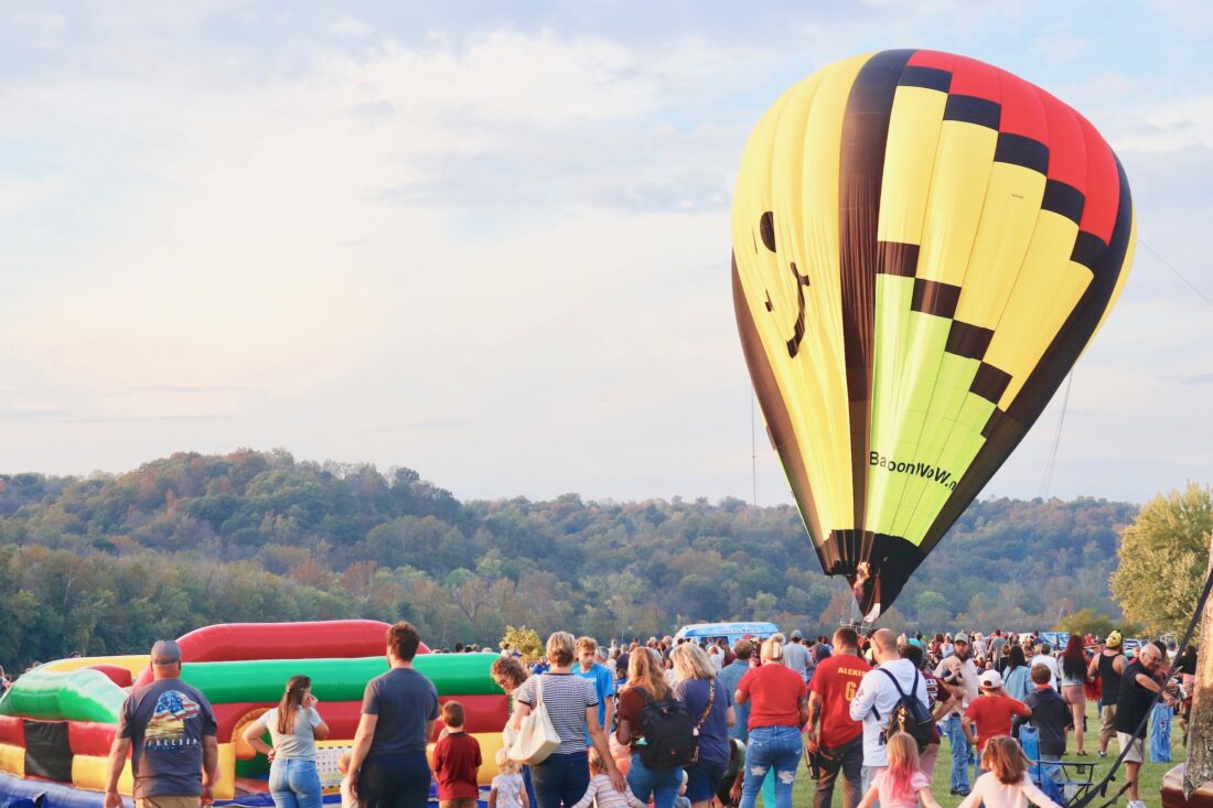 Taking flight: Glow on the O Festival sends hot air balloons sky-bound ...